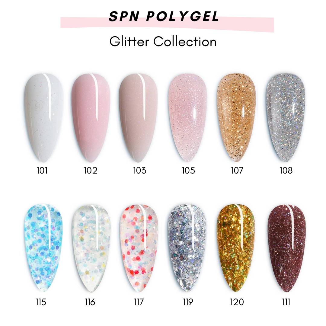 20-Piece Polygel Nail Kit | 60 Colours | So Pretty Nails
